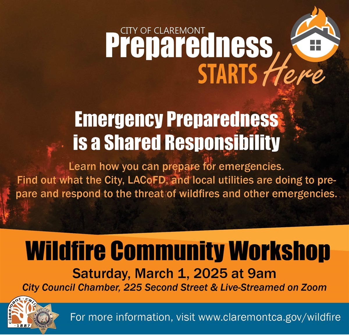 City Council Special Meeting/Wildfire Preparedness Community Workshop ...