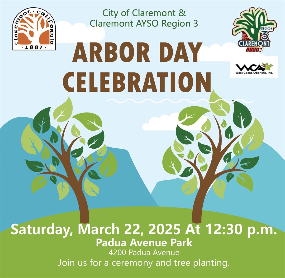 Arbor Day Celebration | City of Claremont, CA